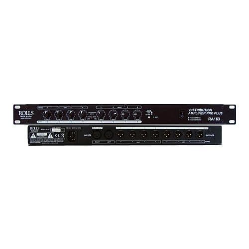 Rolls RA163 8 Channel Distribution Amplifier | Reverb