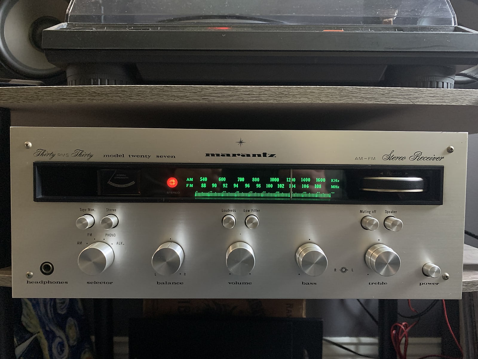 Marantz Model 27 30-Watt Stereo Solid-State Receiver | Reverb