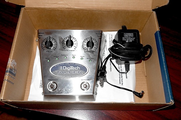 DigiTech Talker Talk Box / Vocoder more! In Box | Reverb