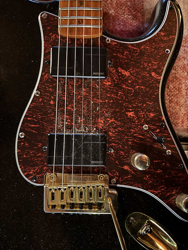 Superstrat Custom Custom 2021 - Black | Reverb