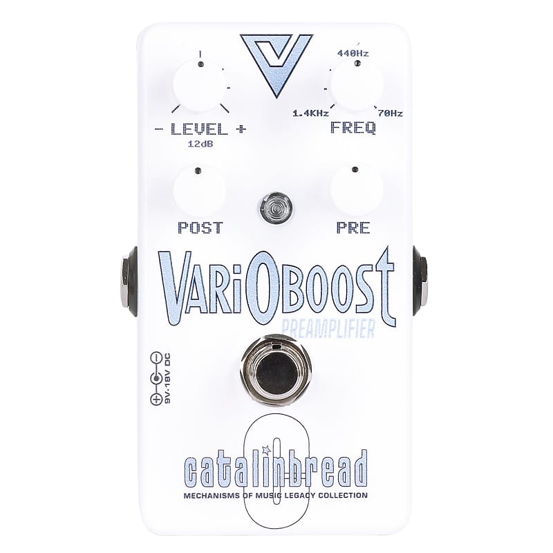 New Catalinbread VariOboost Preamplifier Guitar Effects Pedal | Reverb