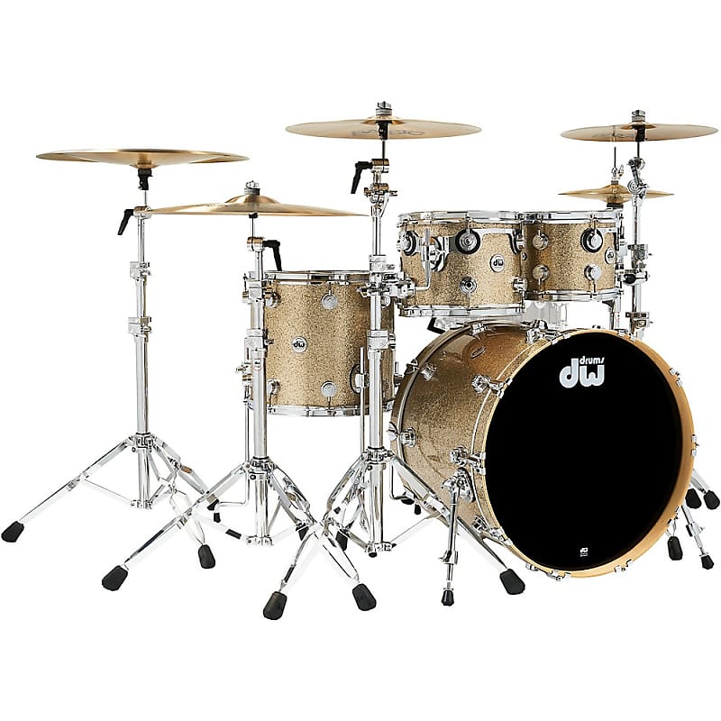 DW Collectors Series 4-Piece SSC Maple Shell Pack With Chrome | Reverb