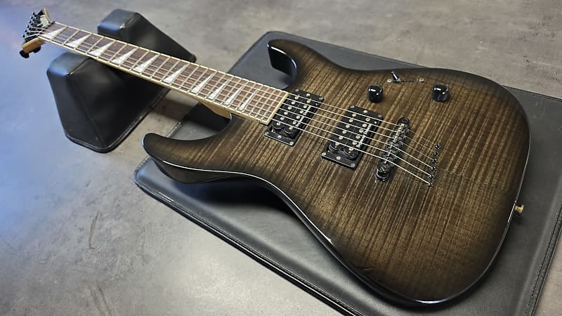 Jackson DINKY DK2 MIJ PRO SERIES Japan Translucent Black AAA | Reverb