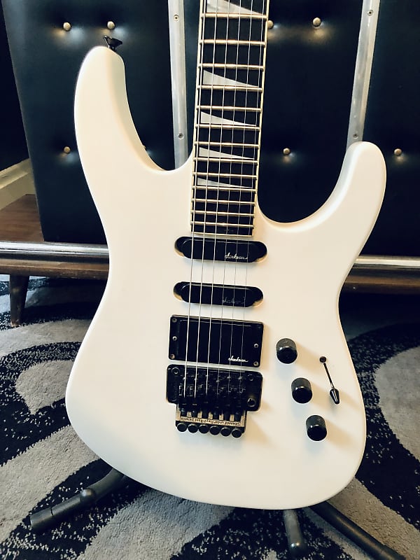 1990 Jackson Soloist Professional Pro Pearl White | Reverb