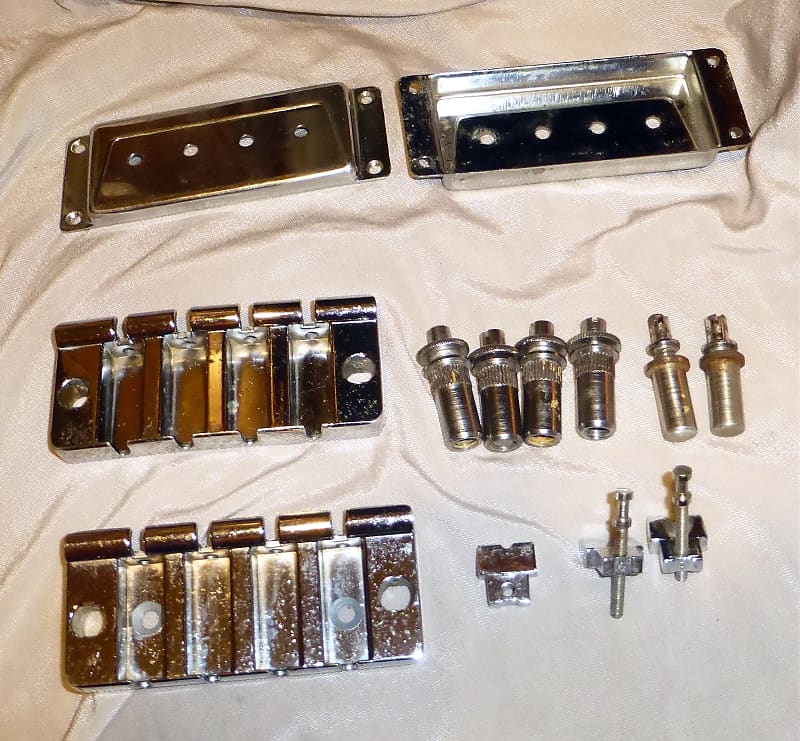 GIBSON EB Vintage Bass Parts Lot 1960s 1970s + Unknown Covers | Reverb