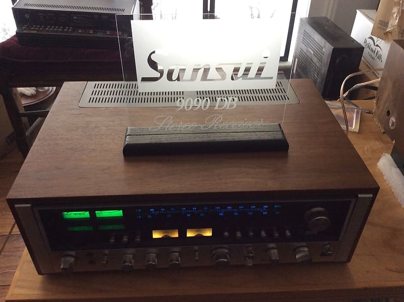 SANSUI..9090db Fully Restored..and LED upgrade in original | Reverb UK