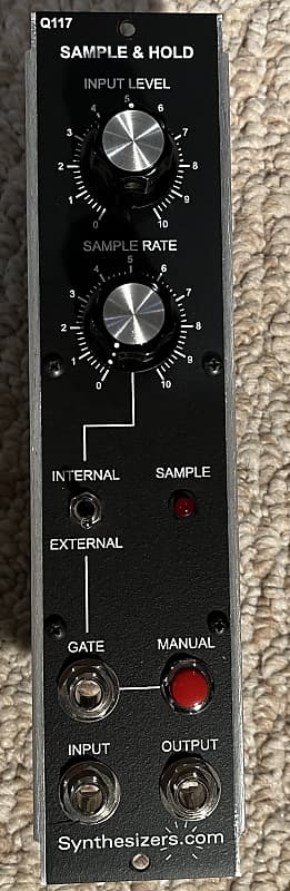 Synthesizers.com Q117 Sample and Hold 2017 - Black | Reverb