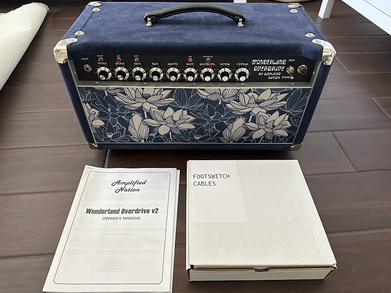 Amplified Nation Wonderland Overdrive 50 Watt 2024 - Navy | Reverb