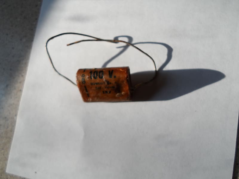 Fender Original NOS 1950's Tone Cap Capacitor | Reverb