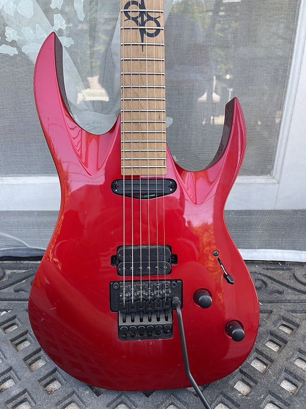 Solar Guitars AB1.6 FRCAR Candy Apple Red | Reverb