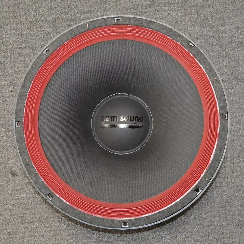 Gem Sound GMD-1580 15" Bass Speaker ( box #2 ) - Used | Reverb