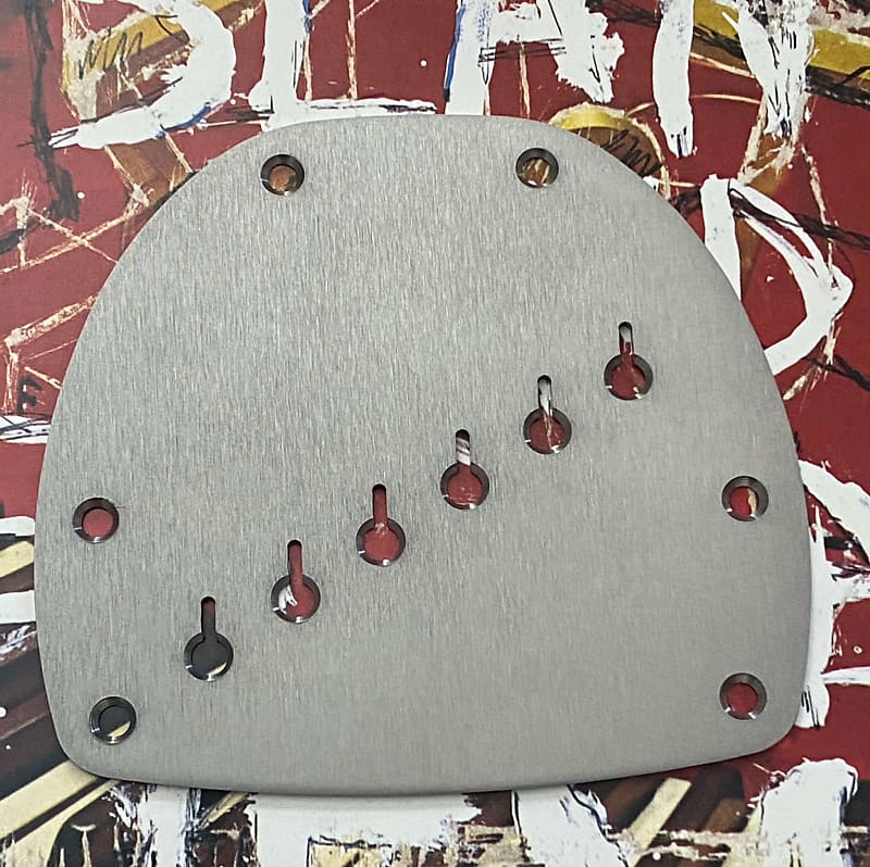 Brushed Finish Hardtail Conversion Plate for | Reverb