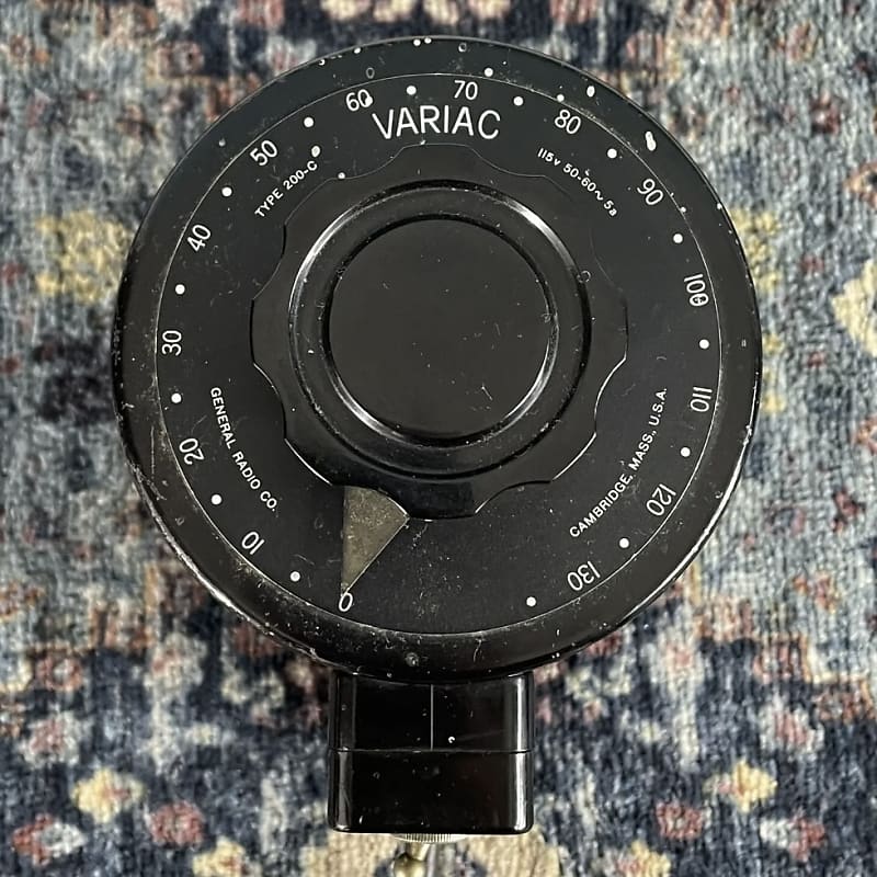 General Radio Co. Variac Type 200C Variable Transformer! G56 | Reverb