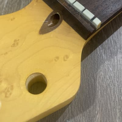 Warmoth Birdseye Strat Neck Vintage Tint Satin Nitro | Reverb