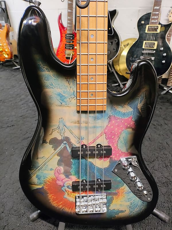 Leo Jaymz - JB-400 2025 - Black with Graphic | Reverb