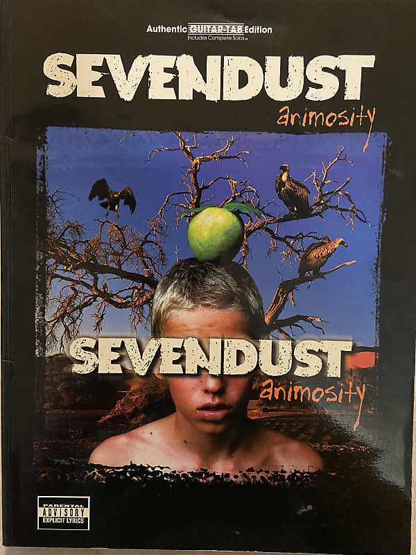 Sevendust - Animosity - Guitar Tab / Tablature Book | Reverb