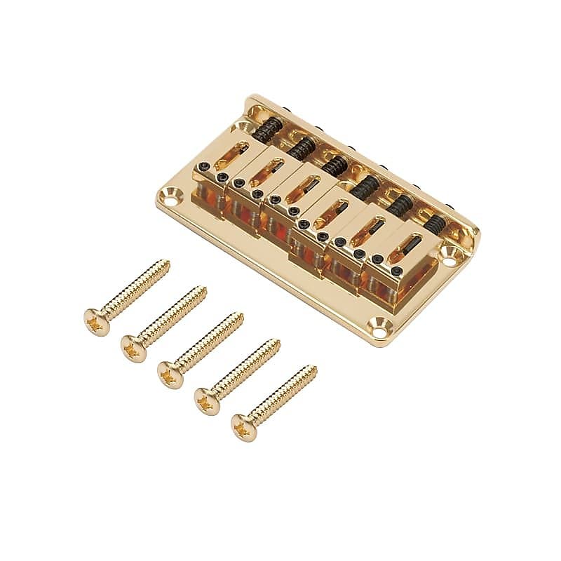 Gotoh Hardtail Bridge, Gold | Reverb