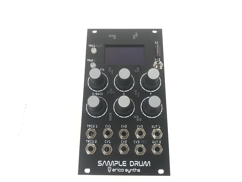 Erica Synths Sample Drum - Eurorack Sampler/Looper Module | Reverb