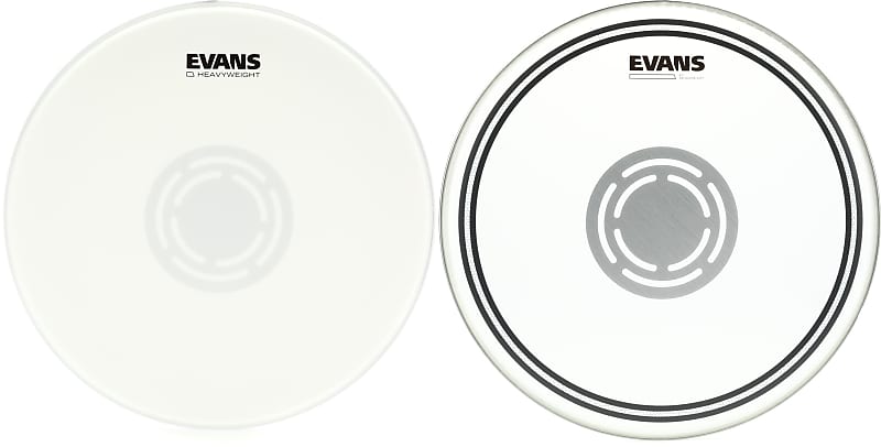 Evans Heavyweight Coated Snare Batter - 14 inch Bundle with | Reverb