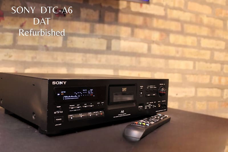 Sony DTC-A6 DAT deck w/remote Refurbished | Reverb