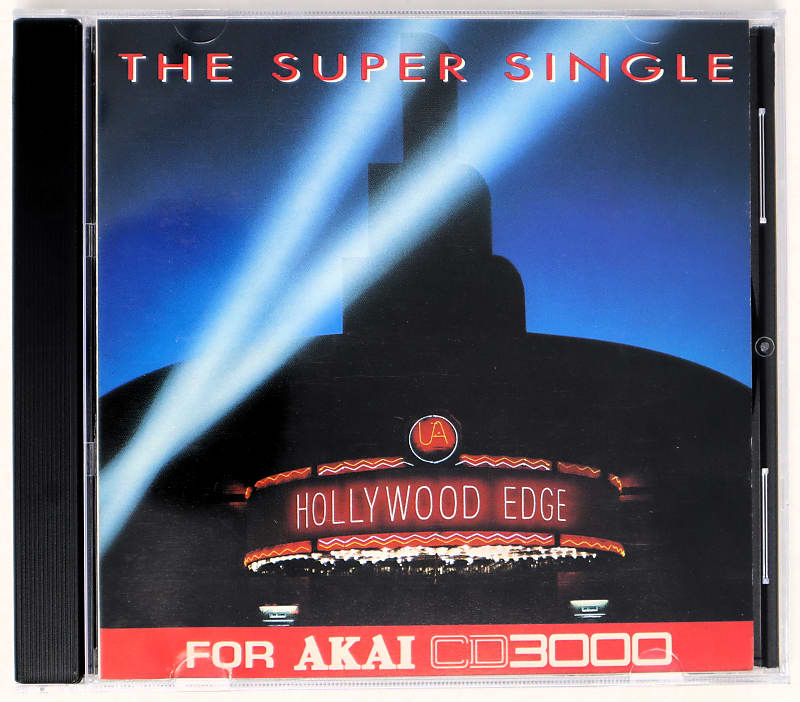 The Hollywood Edge The Super Single Akai Format Sample | Reverb France