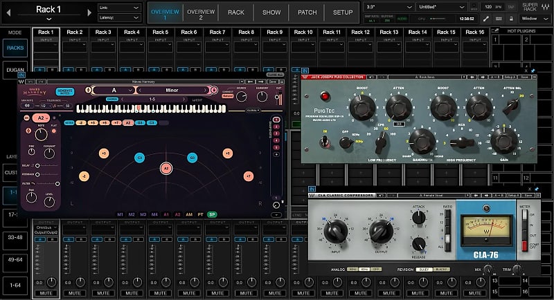 Waves SuperRack Performer (Download) Add Waves + any VST3 | Reverb UK