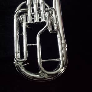 Besson Sovereign BE950, 1992 Silverplated Tenor (alto) Horn | Reverb
