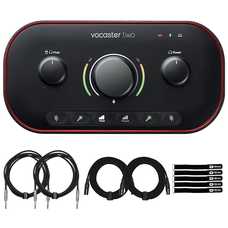 Focusrite Vocaster Two Podcast Recording Interface with | Reverb