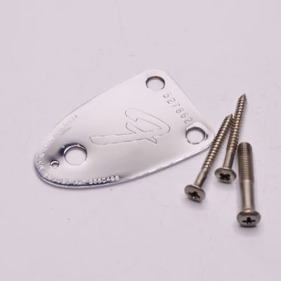 1974 Fender Stratocaster Neck Plate 3-Bolt Telecaster | Reverb