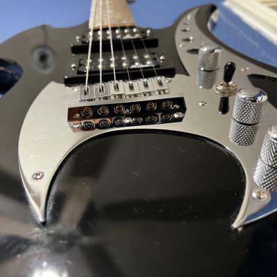 B.C. Rich Mockingbird "Evil Edge" Special Edition Black 2005 | Reverb