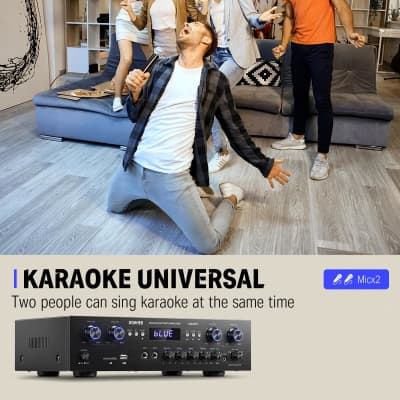 Donner MAMP5 4-Channel Stereo Audio Amplifier | Reverb Deutschland