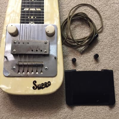 1954 Supro Supreme Lap Steel Guitar | Reverb