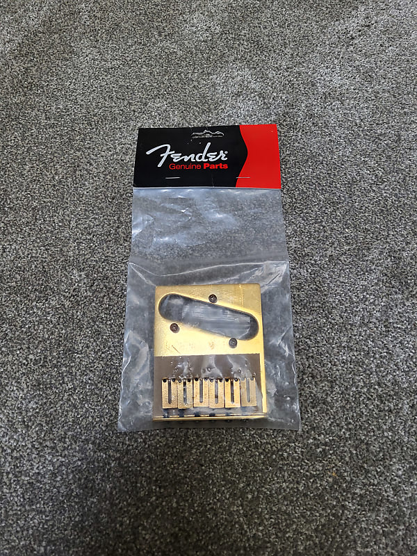 Fender 6-Saddle American Series Telecaster Bridge Assembly | Reverb