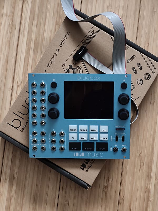1010 Music Bluebox Eurorack Edition - Blue | Reverb