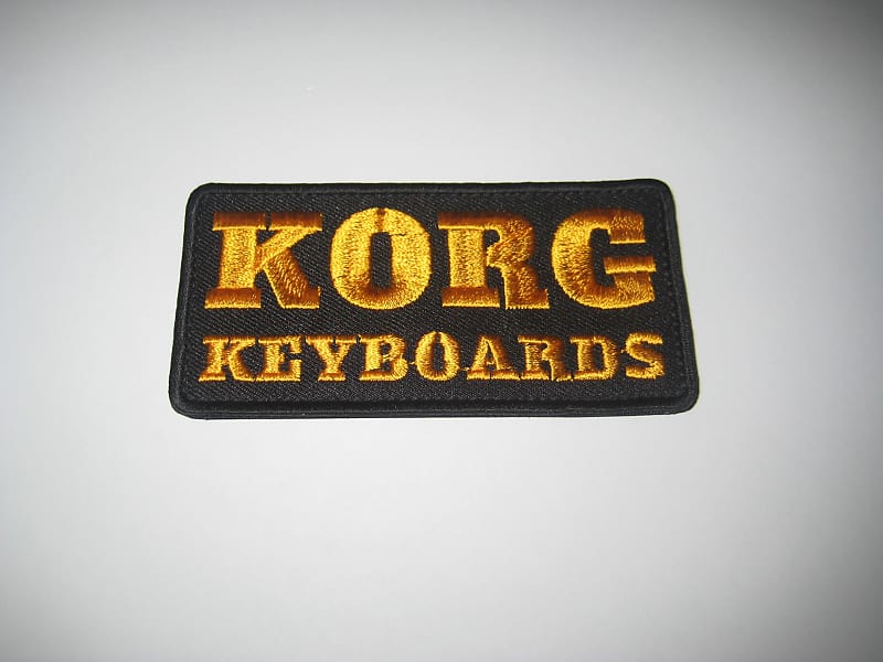 Korg Embroidered Patch for Jacket or Hat (Cap) | Reverb