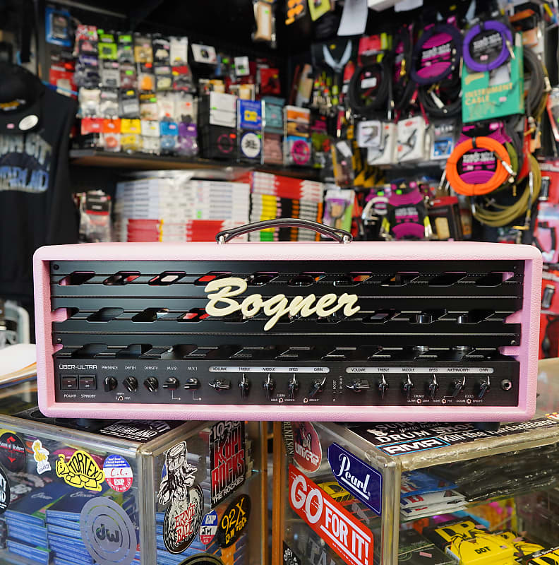 Bogner Uberschall Ultra Mk2 KT-88 Pink Tolex 150-watt Tube | Reverb