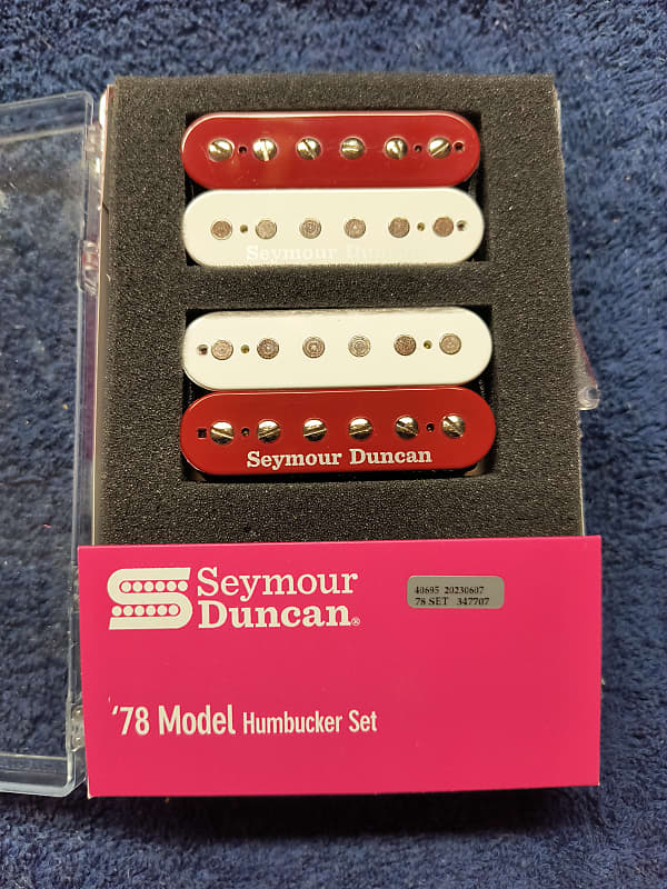 Seymour Duncan '78 Model Humbucker Pickup Set Standard Spaced | Reverb