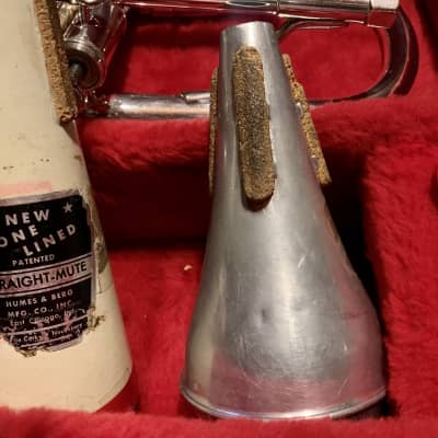 Getzen Eterna Cornet 800 1960’s Silver | Reverb