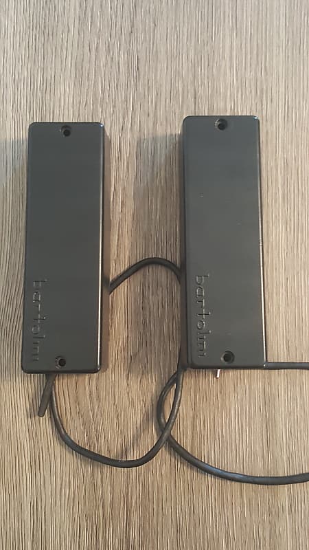 Bartolini BH2 Bass Pickups 5 String Black Size P2 | Reverb
