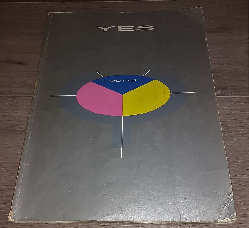 YES - 90125 - SONGBOOK - PVG PIANO VOCAL GUITAR - SHEET MUSIC | Reverb