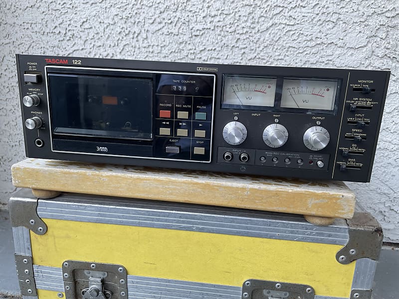 Vintage Tascam 122 Stereo Cassette Deck For Parts Or Repairs | Reverb