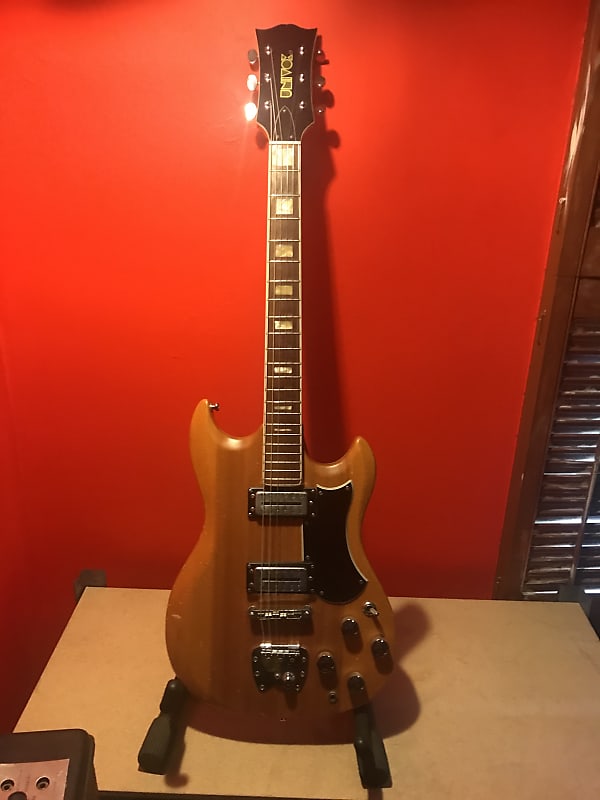 Univox Badazz 1960s-70 Natural w/OHSC | Reverb