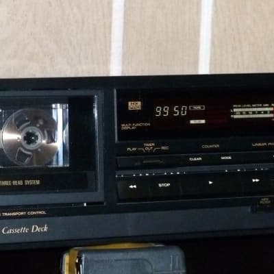 rare AIWA AD-F660 3 Head Stereo Cassette Deck | Reverb