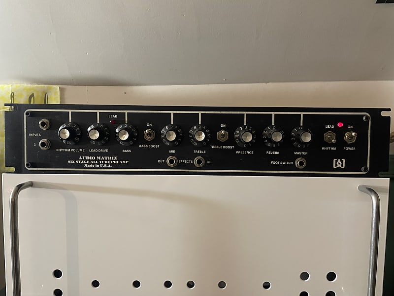 Audio Matrix 6 Stage All Tube Preamp early BK Butler build. | Reverb