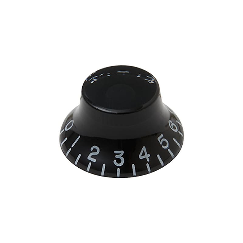 Gibson Top Hat Control Knobs Set of 4 (Black) | Reverb
