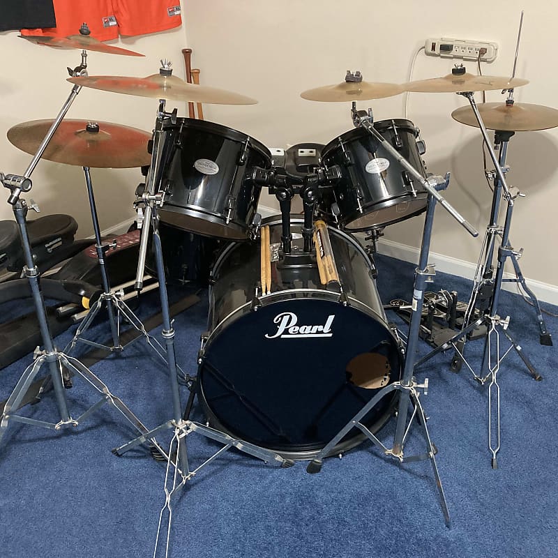 Pearl Soundcheck Mid-20s - Gloss Black | Reverb