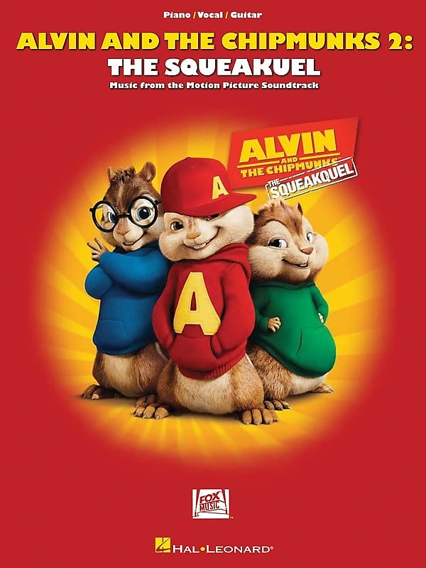 Alvin And The Chipmunks 2 The Squeakquel PVG (Softcover Book) | Reverb