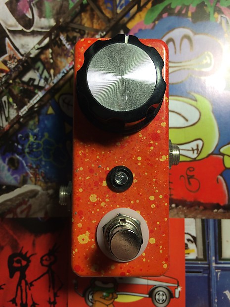Built By Ryan Classic One Knob Fuzz 2016 Orangish | Reverb Deutschland