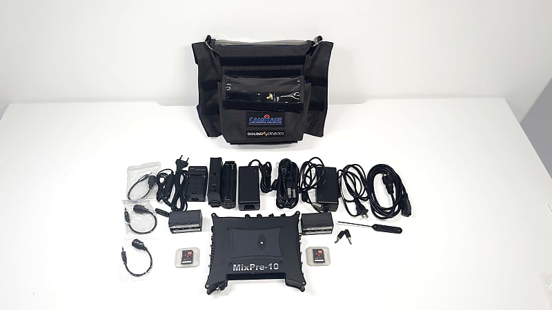 Recording Bundle: Sound Devices Mix Pre-10 w/bag + Sennheiser | Reverb