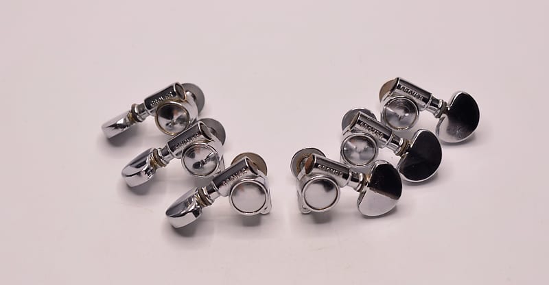 Vintage Grover 1969 Rotomatic Chrome Tuners 3x3 Gibson Les | Reverb